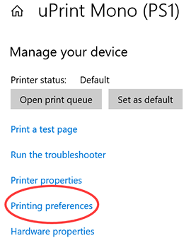 - uPrint - stop the front banner page from printing - IT Portal