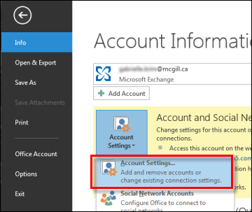 - Add a resource account mailbox in Outlook - IT Portal